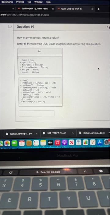 Solved class Foo public ine 1=−73; publtc. Foo(tant i) 1 | Chegg.com