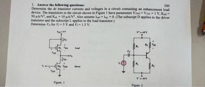 Solved 1. Answer the following questions: Determine the de | Chegg.com