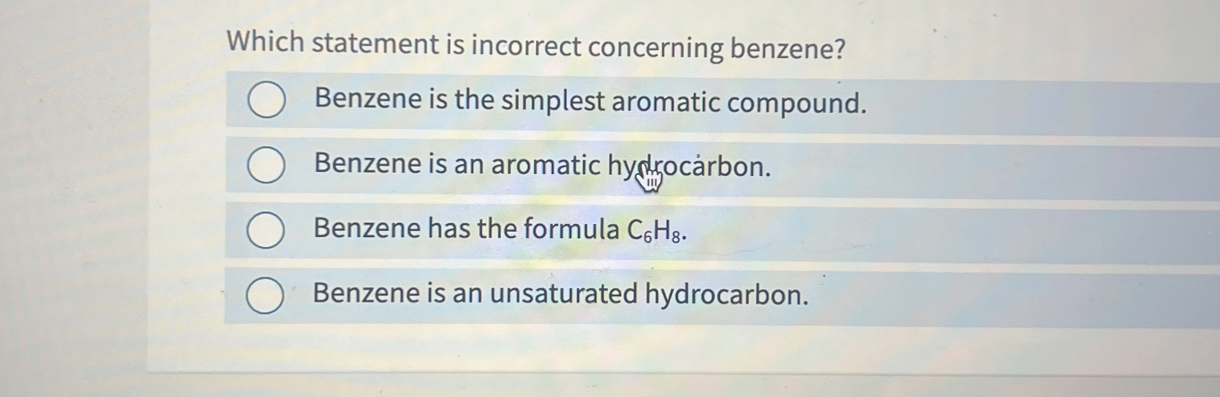 Solved Which statement is incorrect concerning | Chegg.com