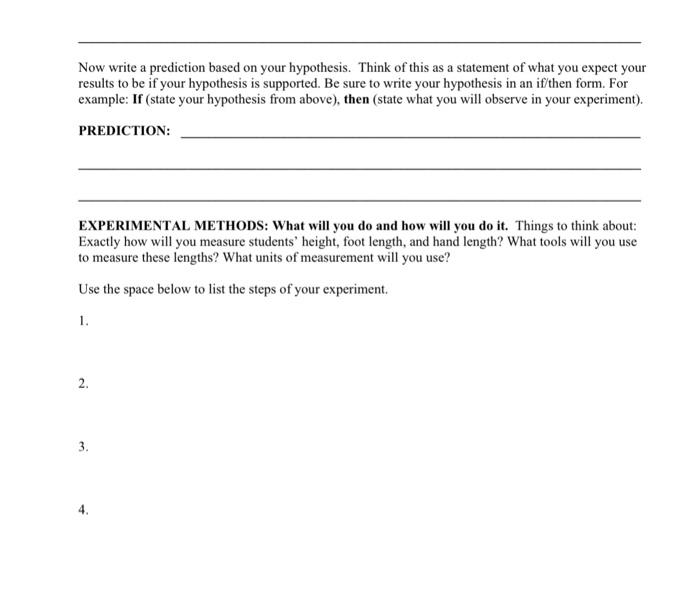 Solved The Elements of an Experiment TYPES OF VARIABLES In | Chegg.com
