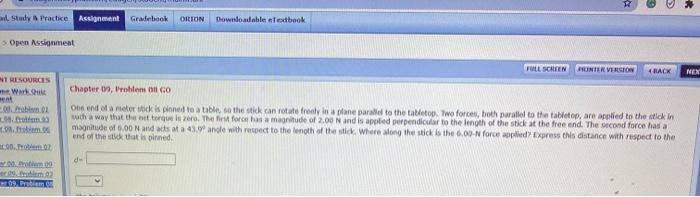 Solved Study Practice Assignment Gradebook ORION | Chegg.com