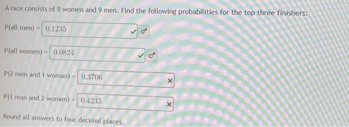 Solved In a lottery game, a player picks 8 numbers from 1 to | Chegg.com