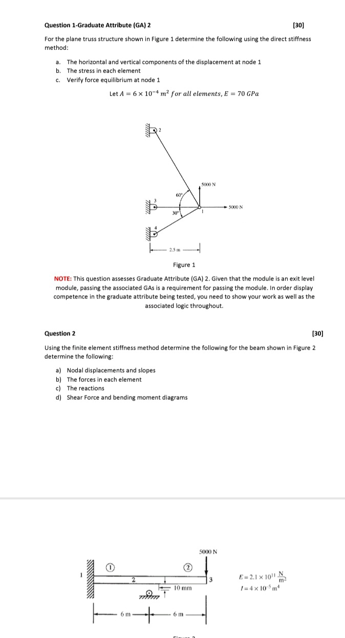 Solved Assist soonest. thanksQuestion 1-Graduate Attribute | Chegg.com