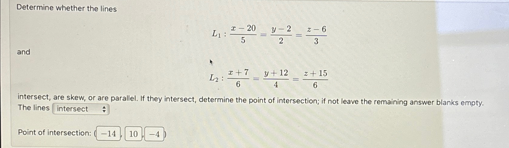 Solved Determine whether the | Chegg.com