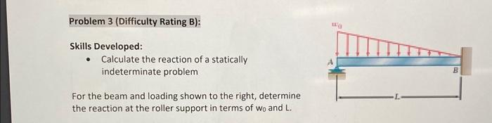 Solved Problem 3 (Difficulty Rating B): Skills Developed: - | Chegg.com