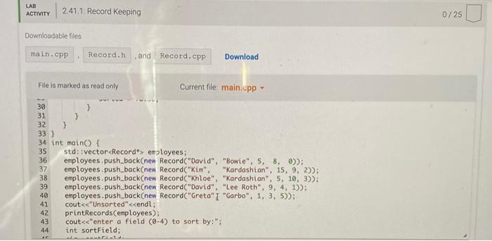 Hello Please put the screenshot of the code that run | Chegg.com