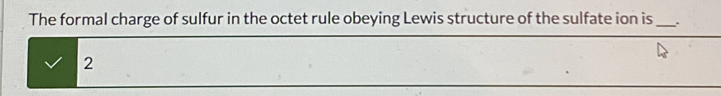 High Quality SOLUTION The formal charge of sulfur in the octet rule ...