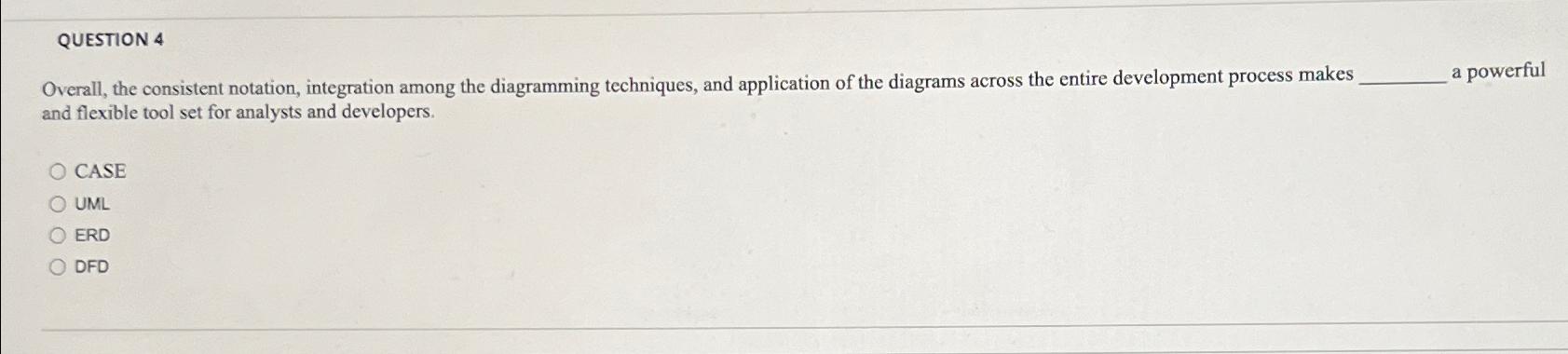 Solved QUESTION 4Overall, the consistent notation, | Chegg.com