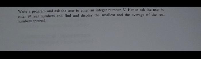 Solved Write a program and ask the user to enter an integer | Chegg.com