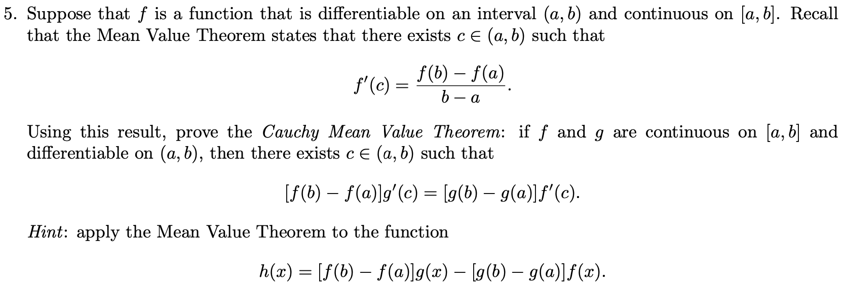 Solved Suppose that f ﻿is a function that is differentiable | Chegg.com