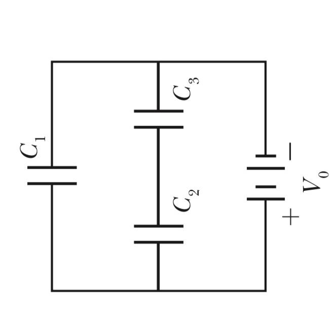 Solved ¿Cual es la diferencia de potencial en C2 cuando C1 = | Chegg.com