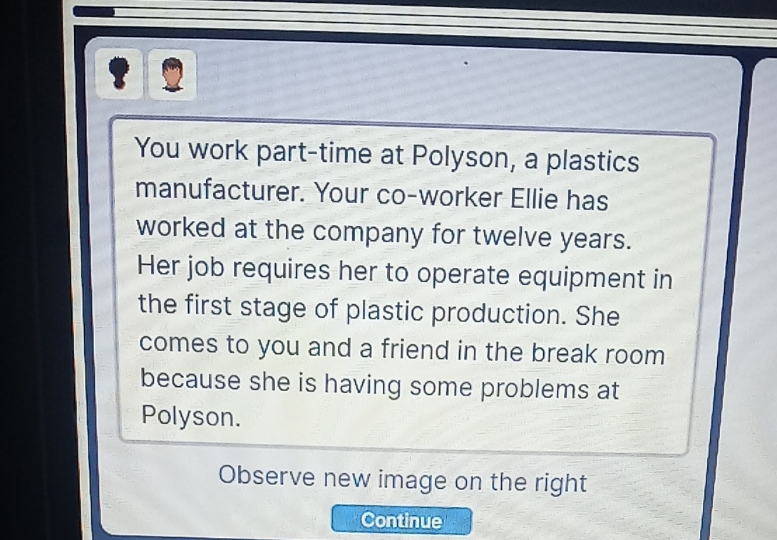 Solved You work part-time at Polyson, a plastics | Chegg.com