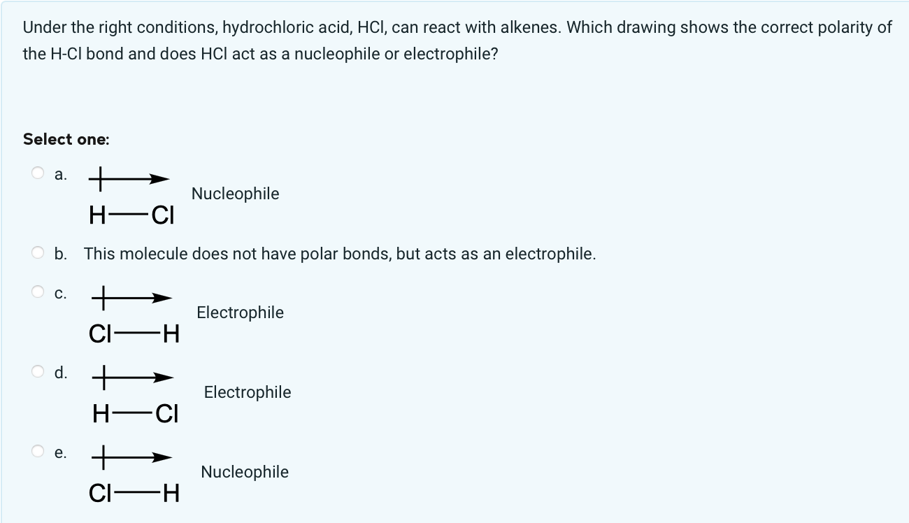 Solved Under the right conditions, hydrochloric acid, HCl, | Chegg.com