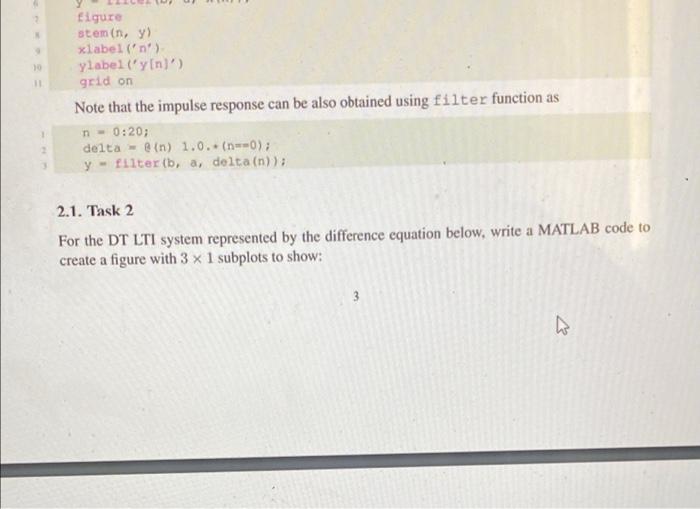 Solved 2. Response of a DT LTI System An N-th order DT | Chegg.com