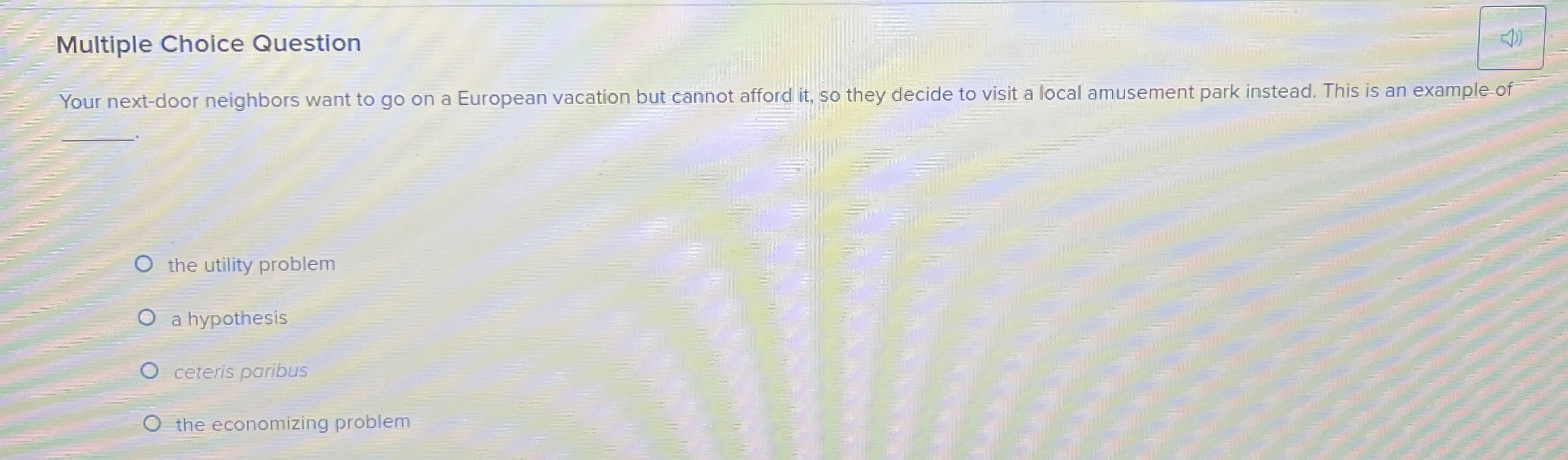 Solved Multiple Choice QuestionYour next-door neighbors want | Chegg.com
