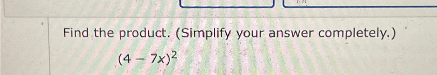 Solved Find the product. (Simplify your answer | Chegg.com
