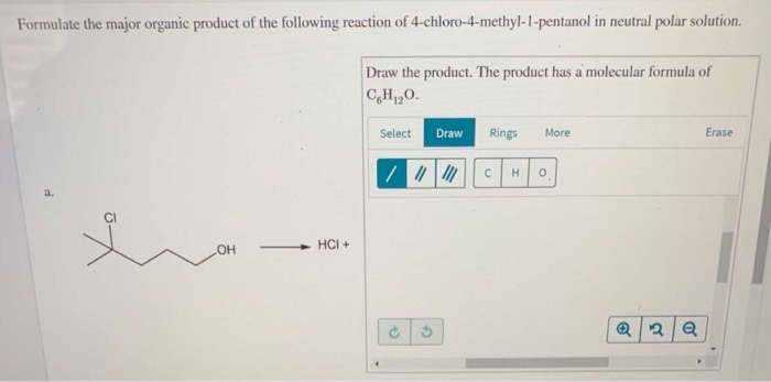 Solved For The Three Step Syl Reaction Draw The Major