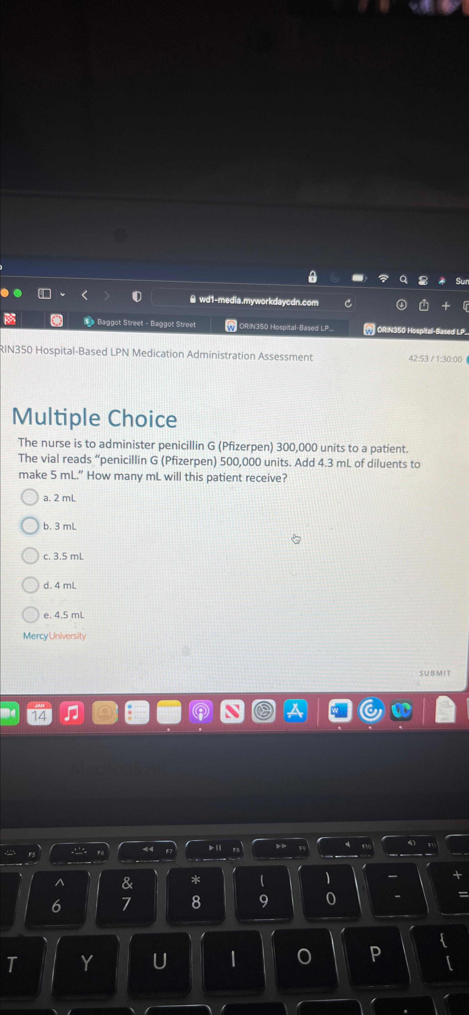 Solved Multiple ChoiceThe nurse is to administer penicillin | Chegg.com