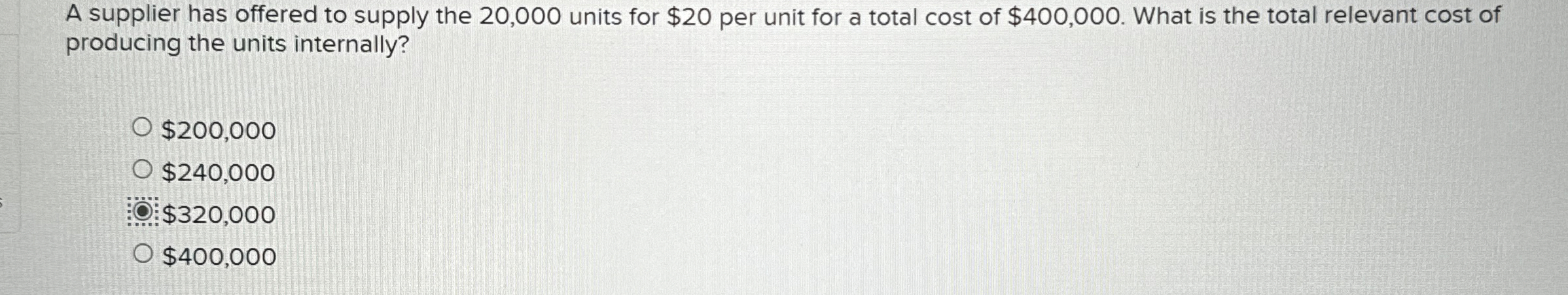 High Quality SOLUTION A supplier has offered to supply the 20,000 ...