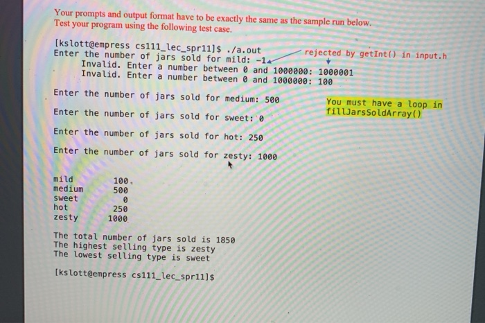 Solved Program 2 : Chips and Salsa | Chegg.com