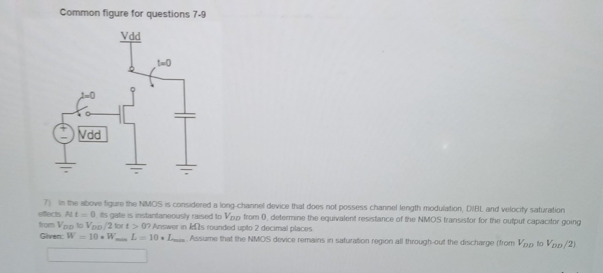 Solved Common figure for questions 7.9 7) In the above | Chegg.com