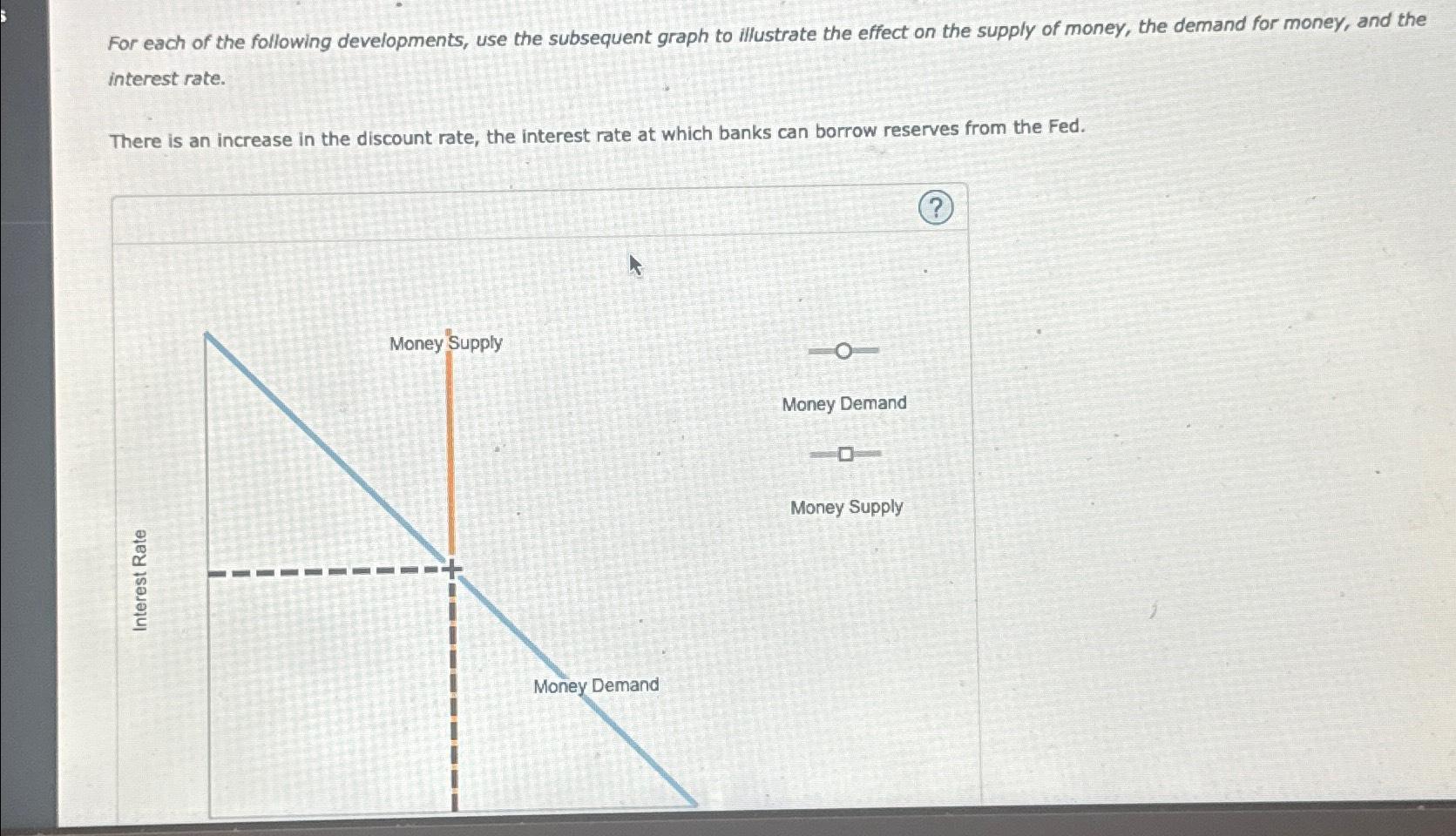 Solved For each of the following developments, use the | Chegg.com