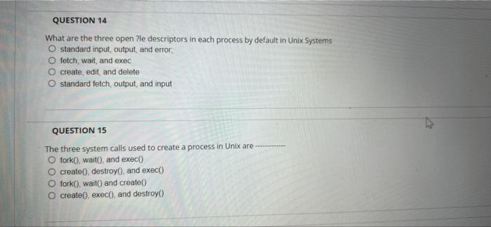 Solved QUESTION 14 What are the three open ple descriptors | Chegg.com