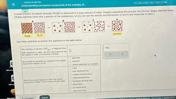 Solved A small amount of sodium bromide ( NaBr ) is | Chegg.com