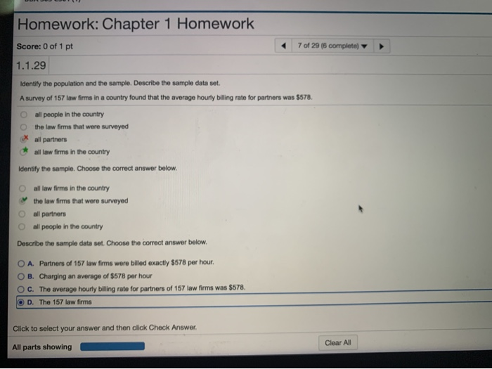 Solved Homework: Chapter 1 Homework Score: 0 of 1 pt 1.1.29 | Chegg.com Solved Homework: Chapter 1 Homework Score: 0 of 1 pt 1.1.29 | Chegg.com