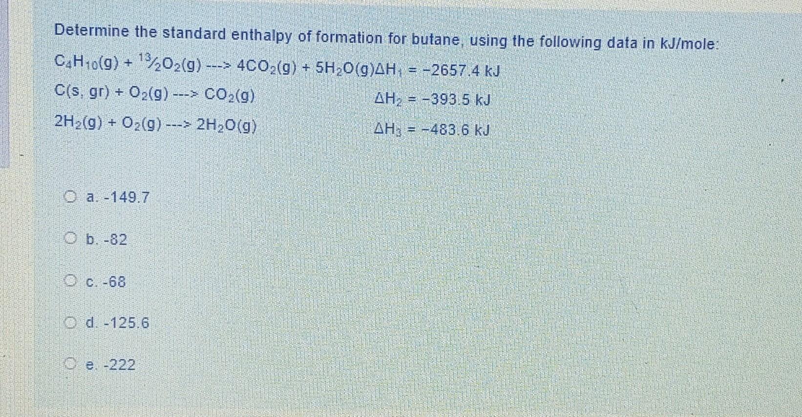 Solved Find the AH for the reaction below, given the | Chegg.com