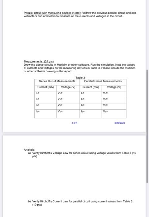 Solved Leaming Objective: - To calculate and measure the | Chegg.com