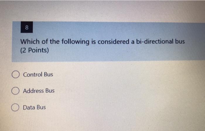 Solved 8 Which of the following is considered a | Chegg.com