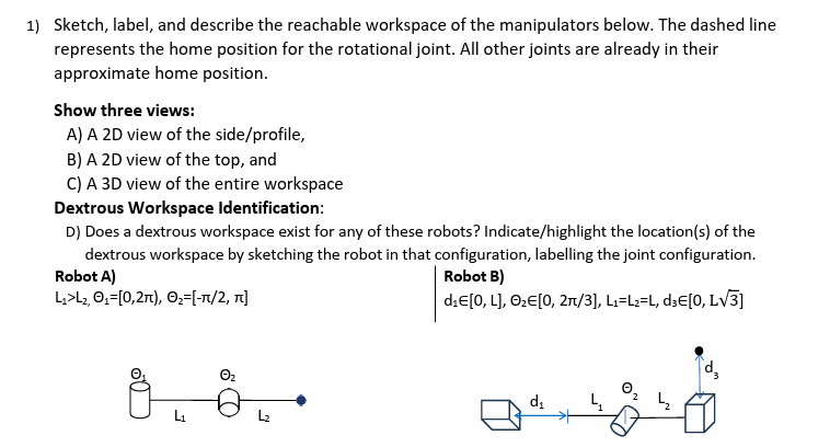 Solved Assign link frames to this wrist (as if it were a | Chegg.com