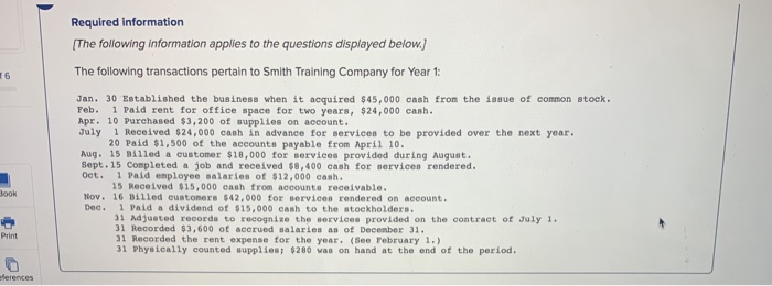 Solved The following events apply to Equipment Services Inc. | Chegg.com