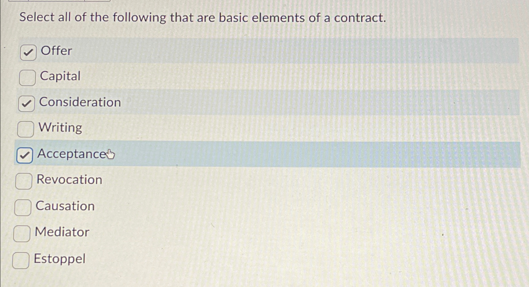 Solved Select all of the following that are basic elements | Chegg.com