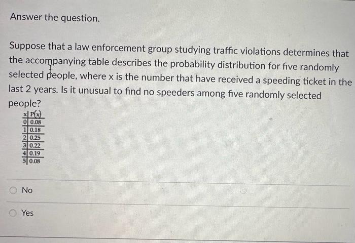 Solved Answer the question. Suppose that a law enforcement | Chegg.com