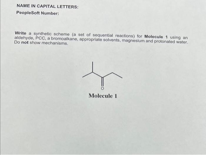 Solved NAME IN CAPITAL LETTERS: PeopleSoft Number: Write a | Chegg.com