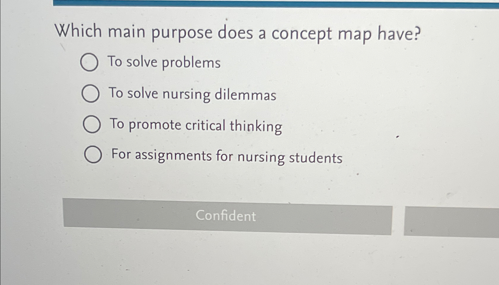 Solved Which main purpose does a concept map have?To solve | Chegg.com