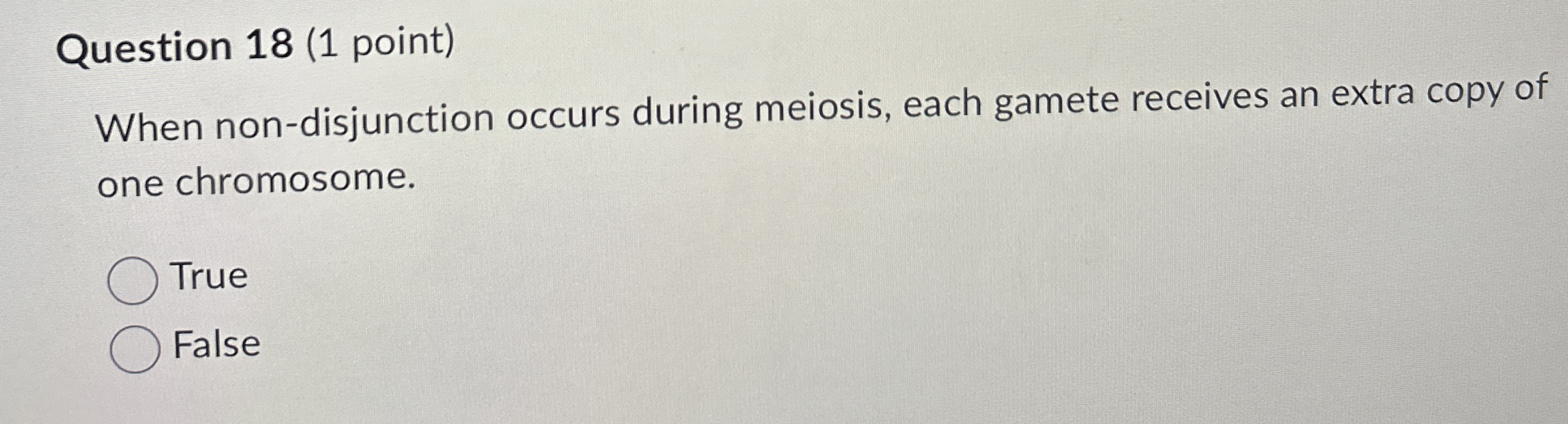 Solved Question 18 (1 ﻿point)When non-disjunction occurs | Chegg.com