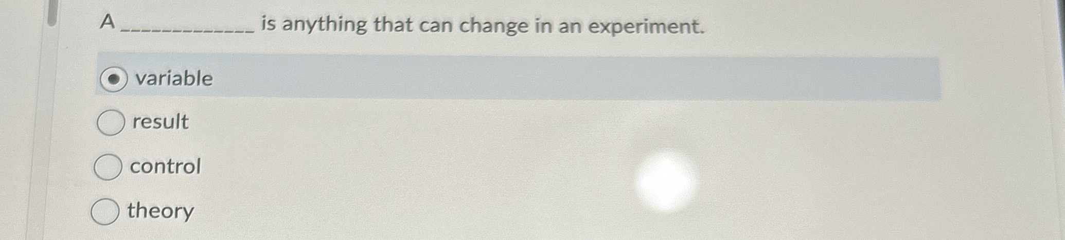 Solved Ais anything that can change in an | Chegg.com