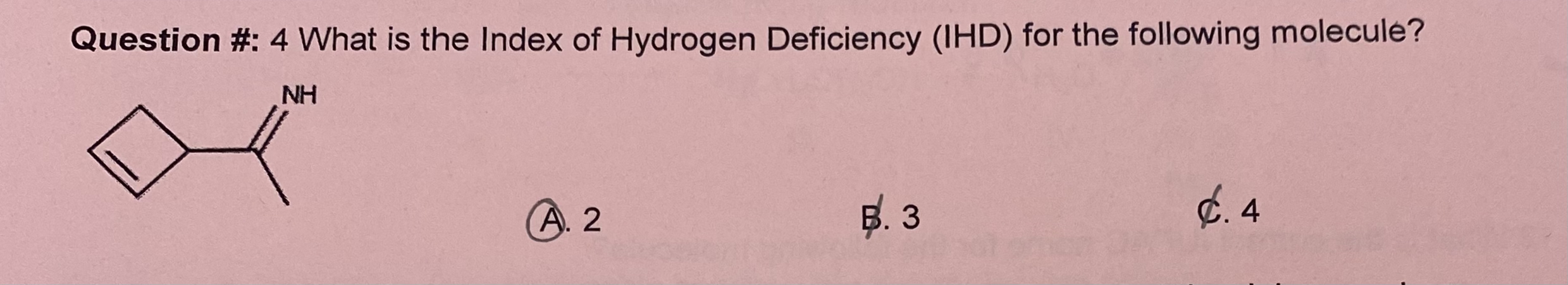 Solved Question #: 4 ﻿What is the Index of Hydrogen | Chegg.com