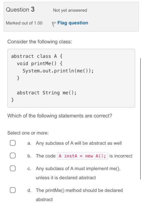 Solved Consider the following piece of code:Consider the | Chegg.com