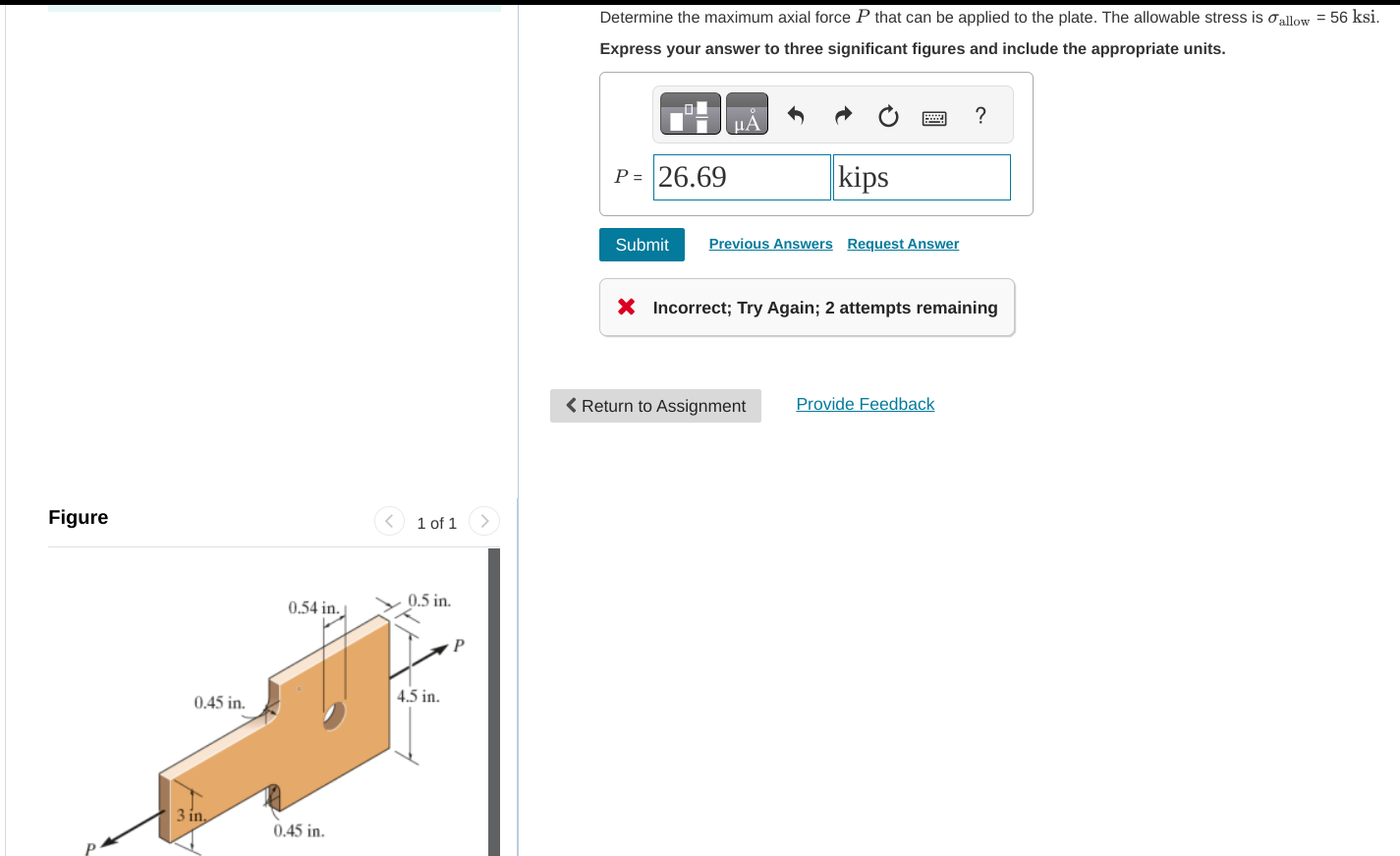 Solved Determine the maximum axial force P ﻿that can be | Chegg.com