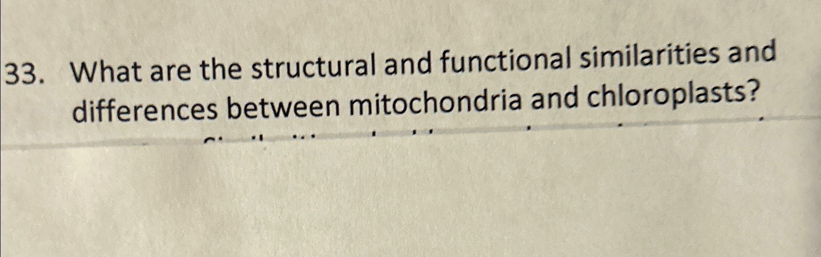 Solved What are the structural and functional similarities | Chegg.com
