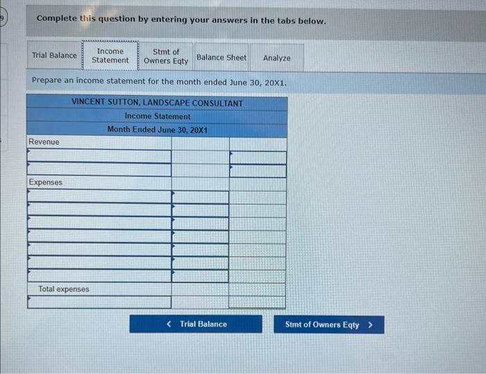 Solved The accountant for the firm owned by Vincent Sutton | Chegg.com