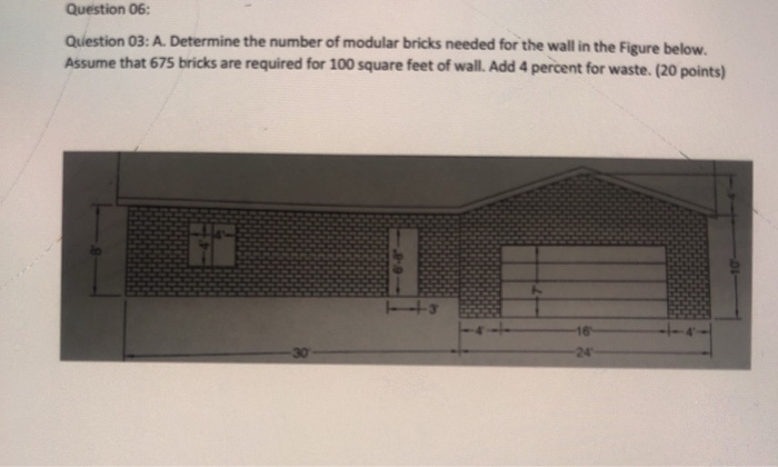 Solved Question 06: Question 03: A. Determine the number of | Chegg.com