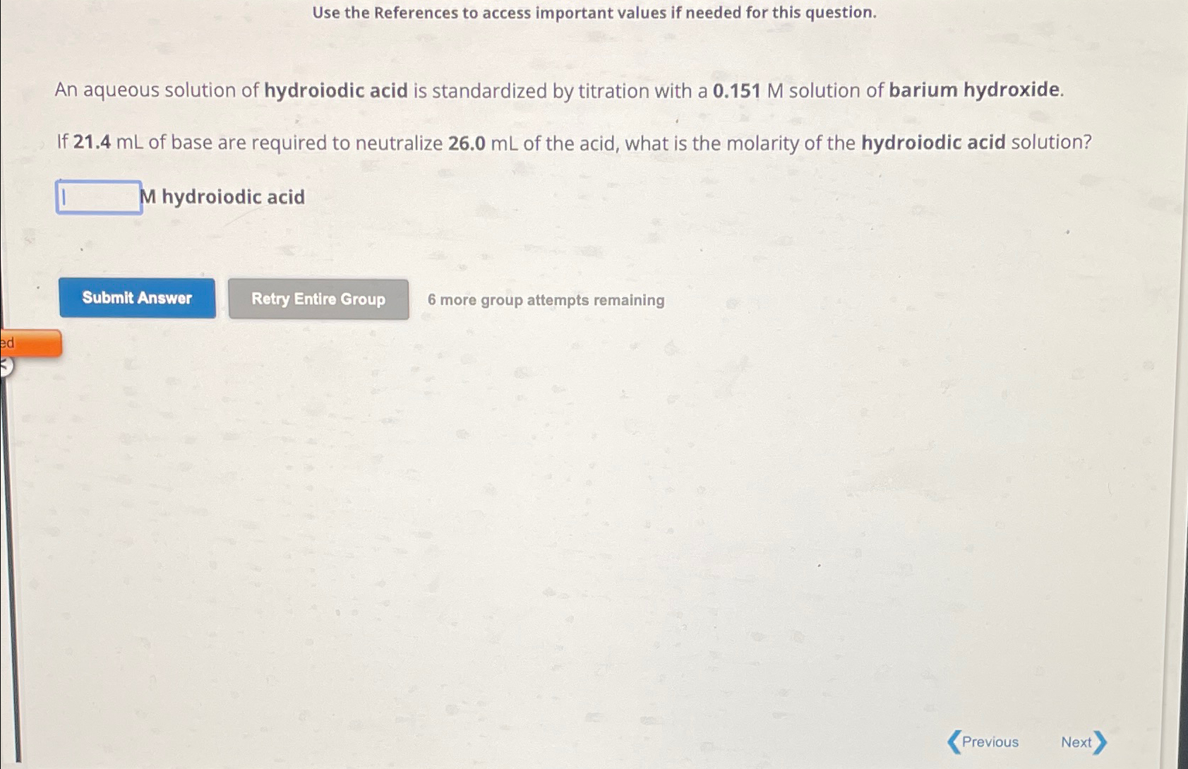 Solved Use the References to access important values if | Chegg.com