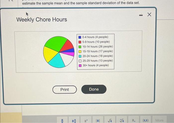 Solved The distribution of the number of hours that a random | Chegg.com