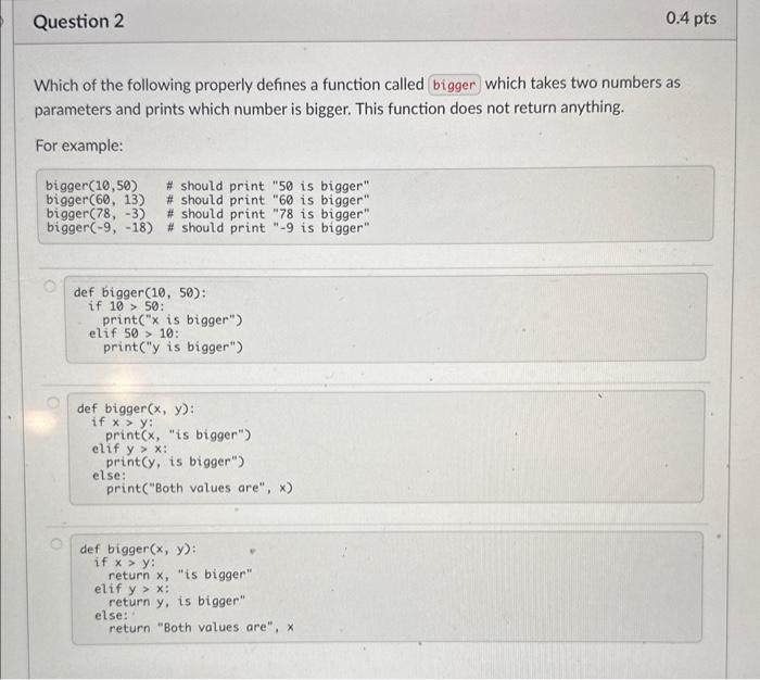 Solved The following two programs produce the same output. | Chegg.com