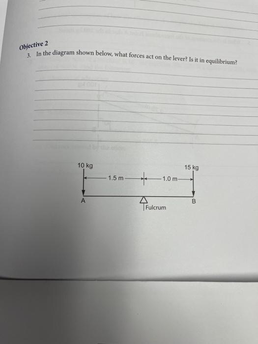 Solved objective 2 3. In the diagram shown below, what | Chegg.com